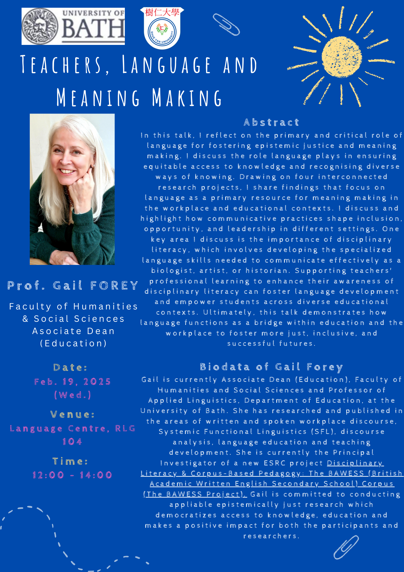 Department of English Language And Literature